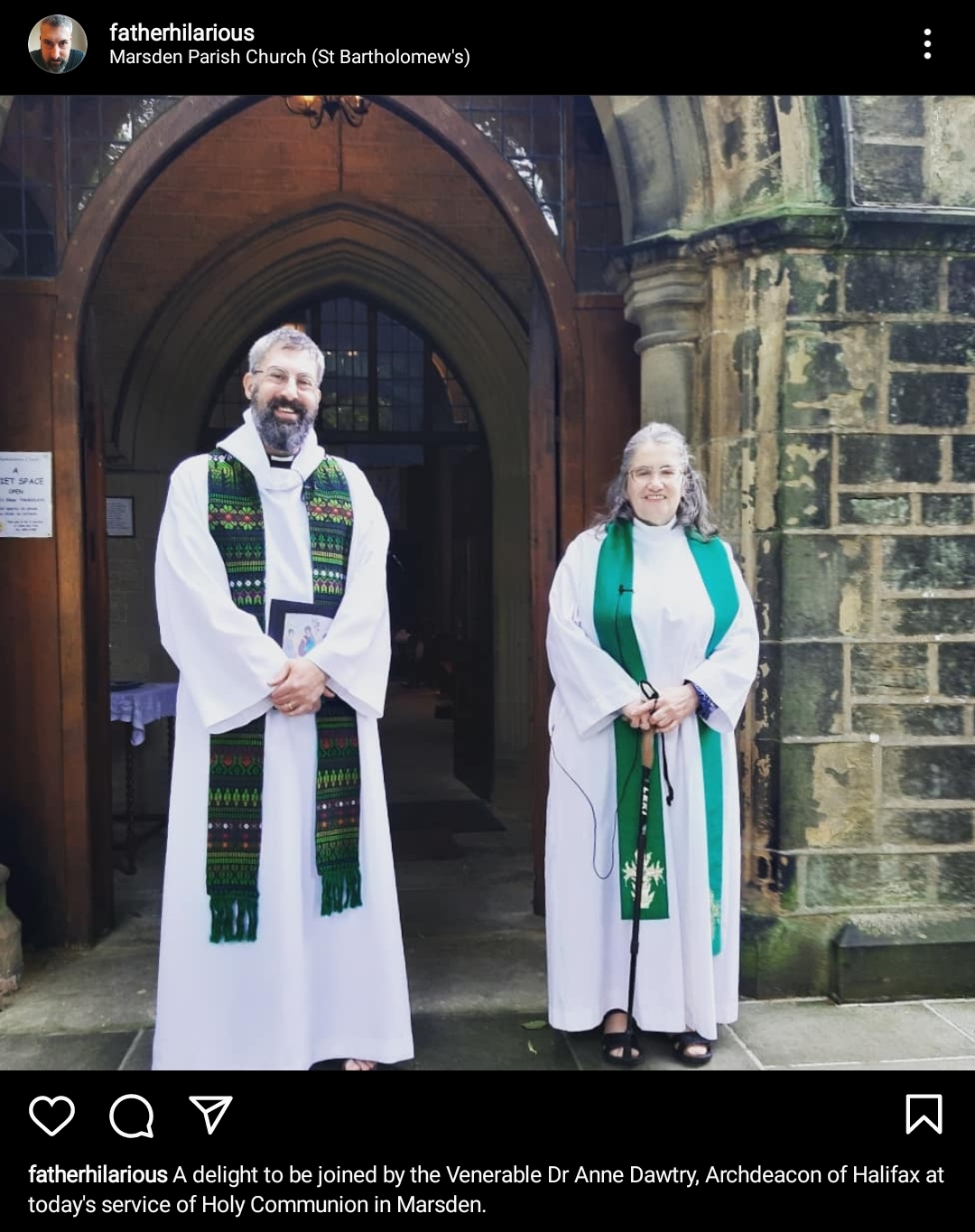 Commissioning Service – The Church of England in Marsden and Slaithwaite